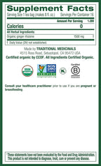 premium organic ginger tea
