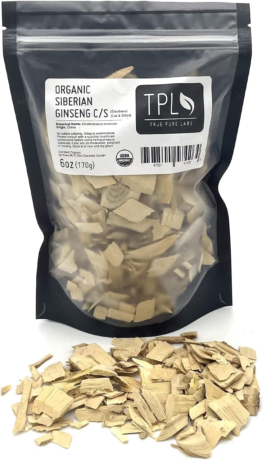premium organic ginseng root