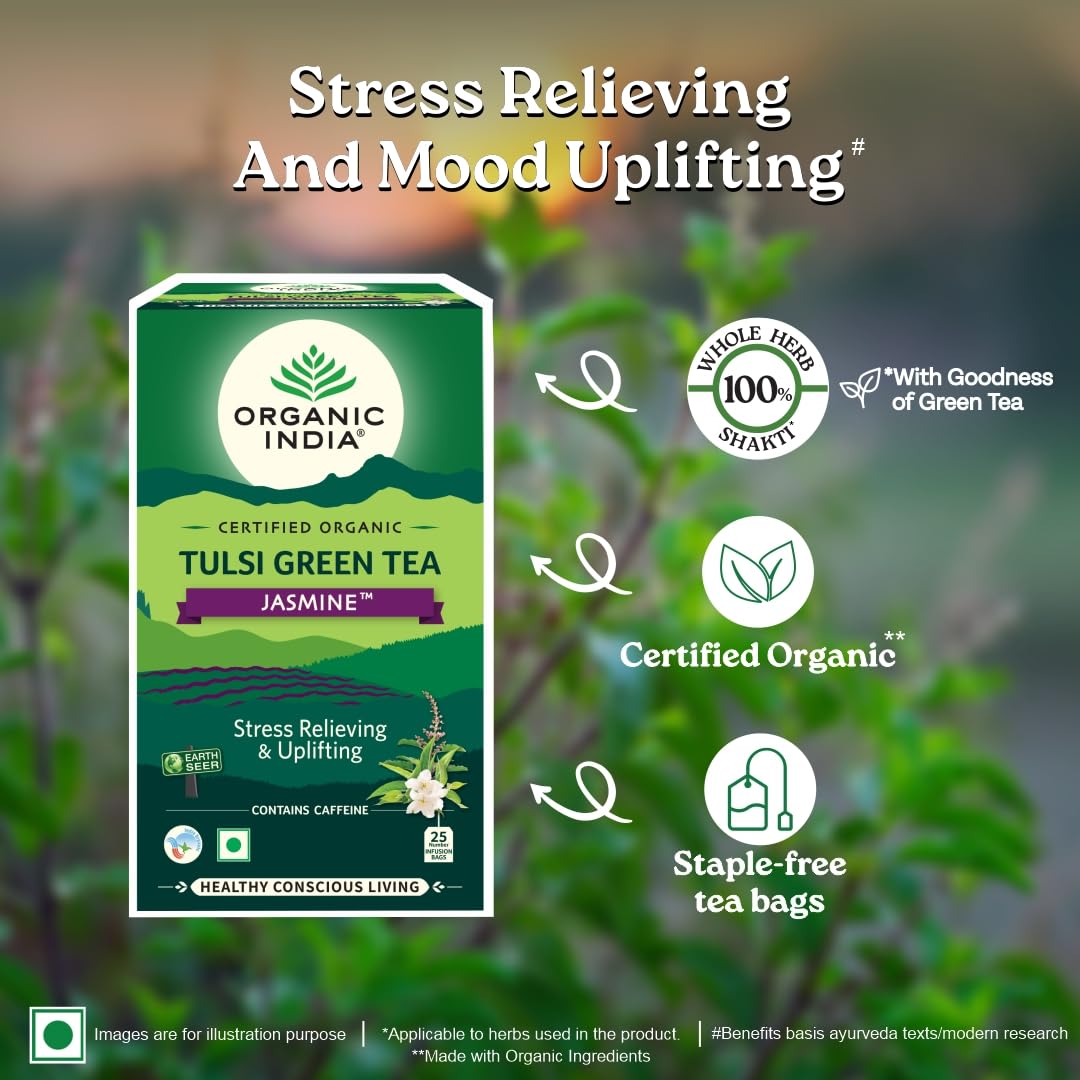 premium organic green tea blend