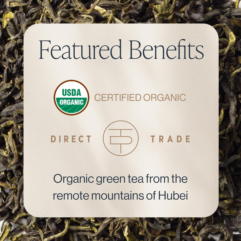 premium organic green tea blend