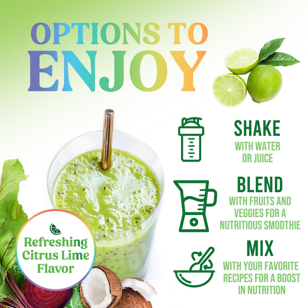 premium organic greens for vitality
