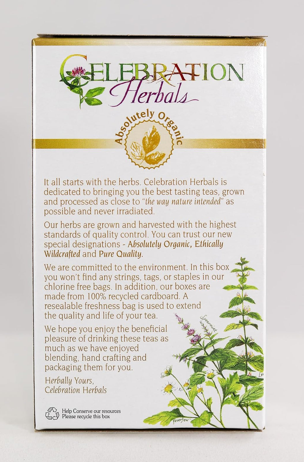 premium organic herbal infusion bags