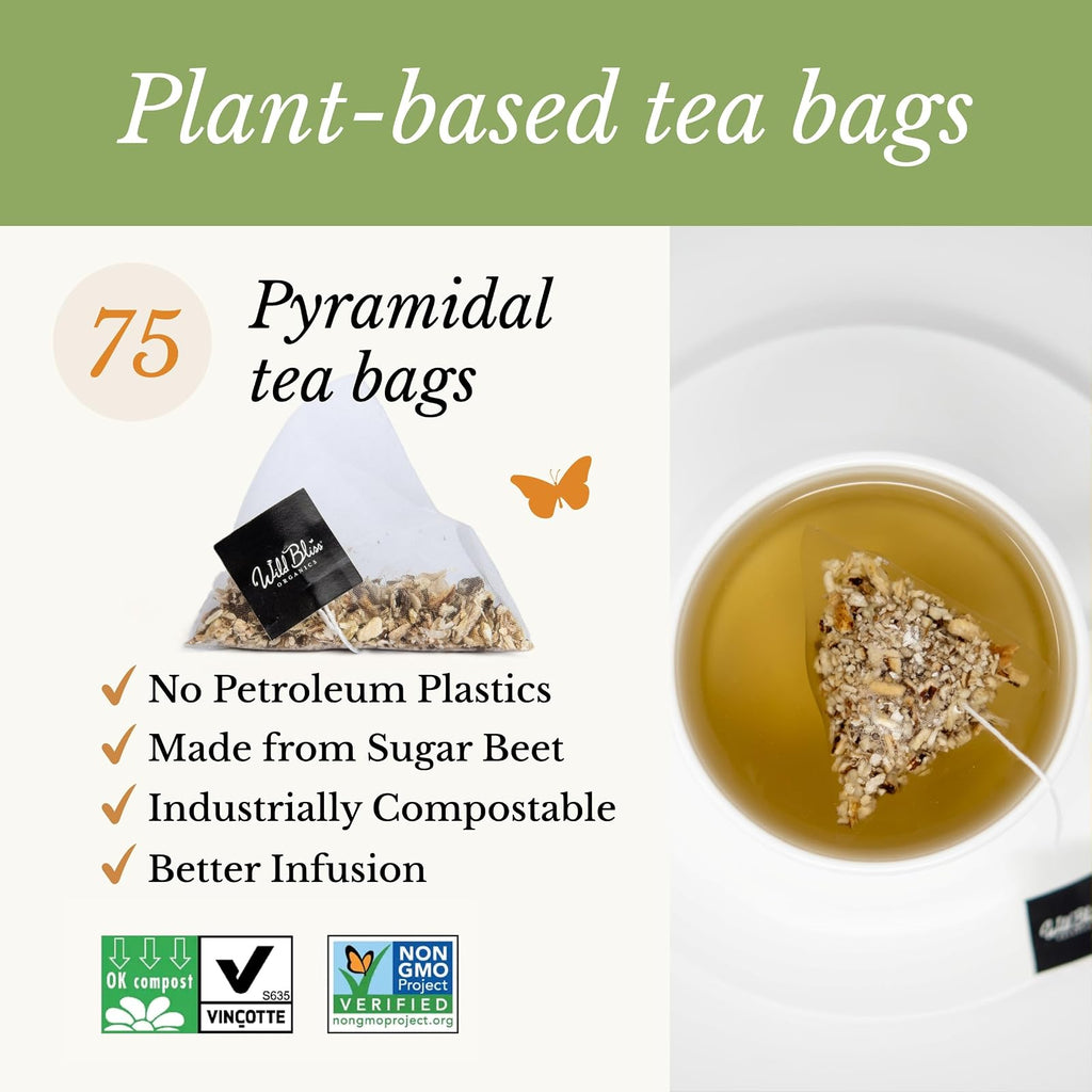 premium organic herbal tea bags