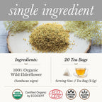 premium organic herbal tea blend