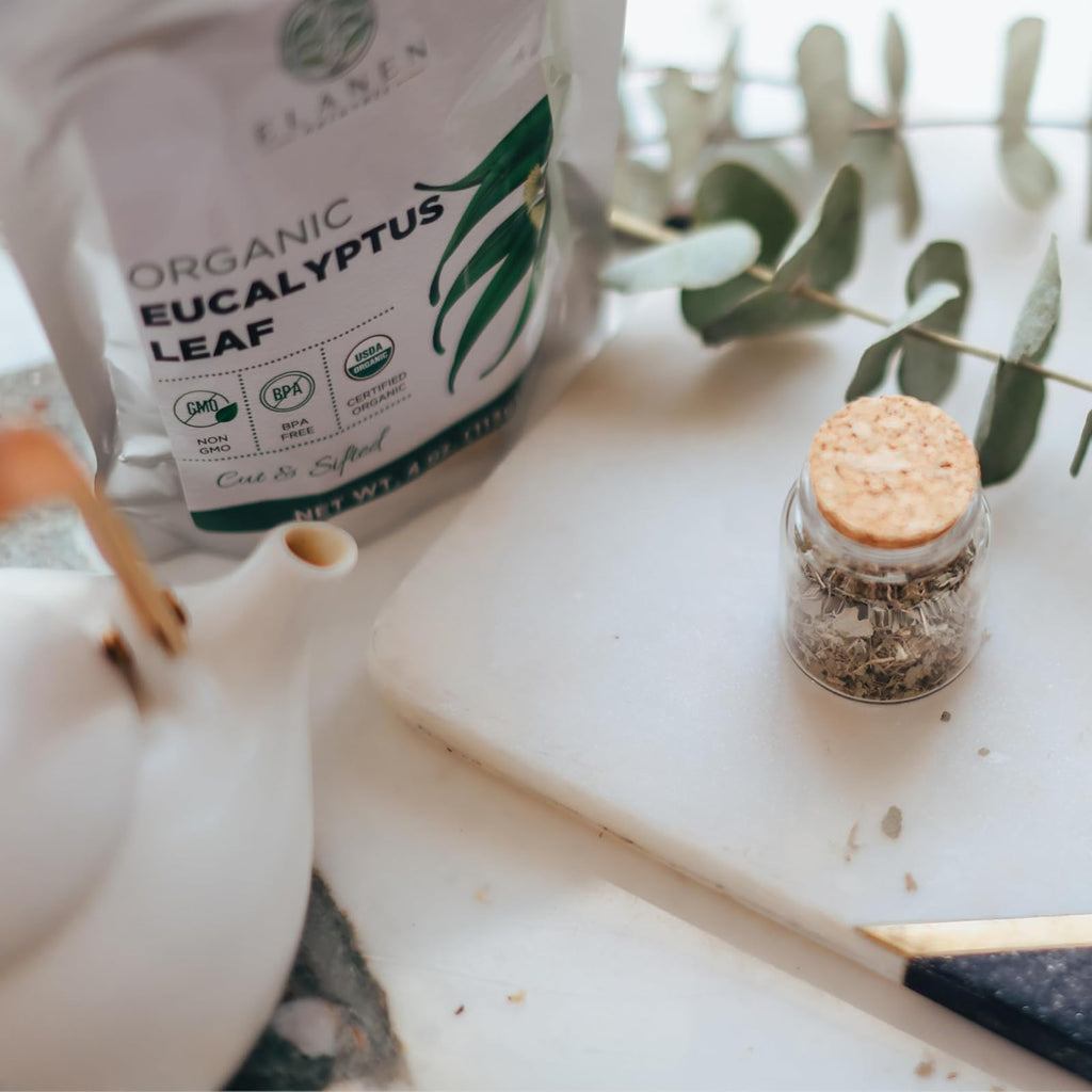 premium organic herbal tea blend