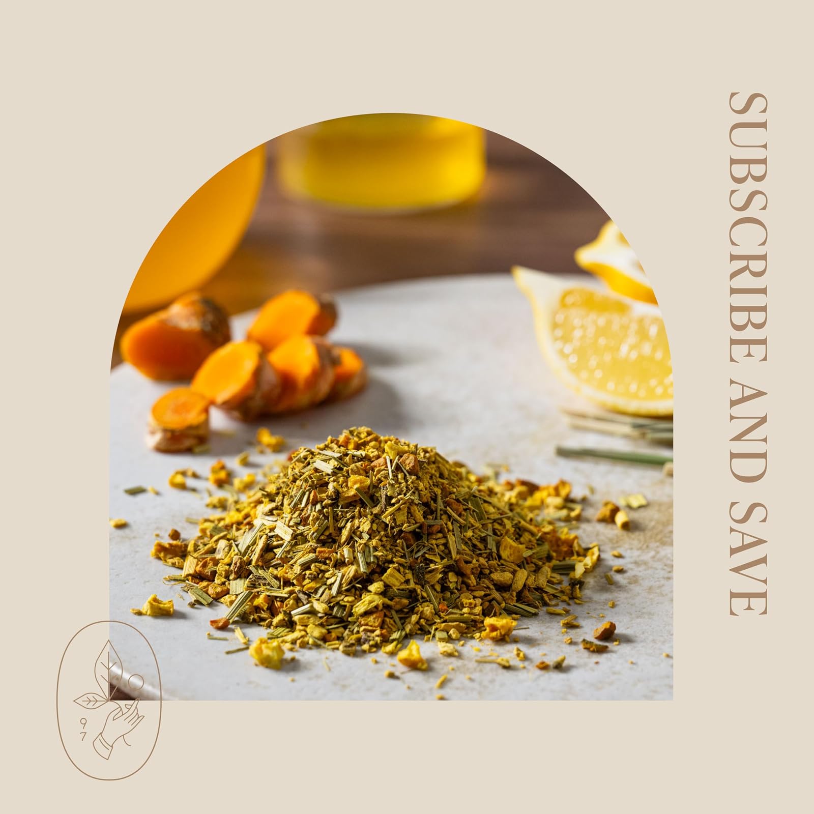 premium organic herbal tea selection