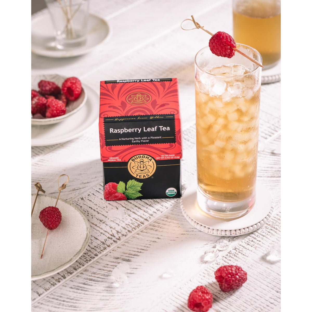 premium organic herbal tea selection