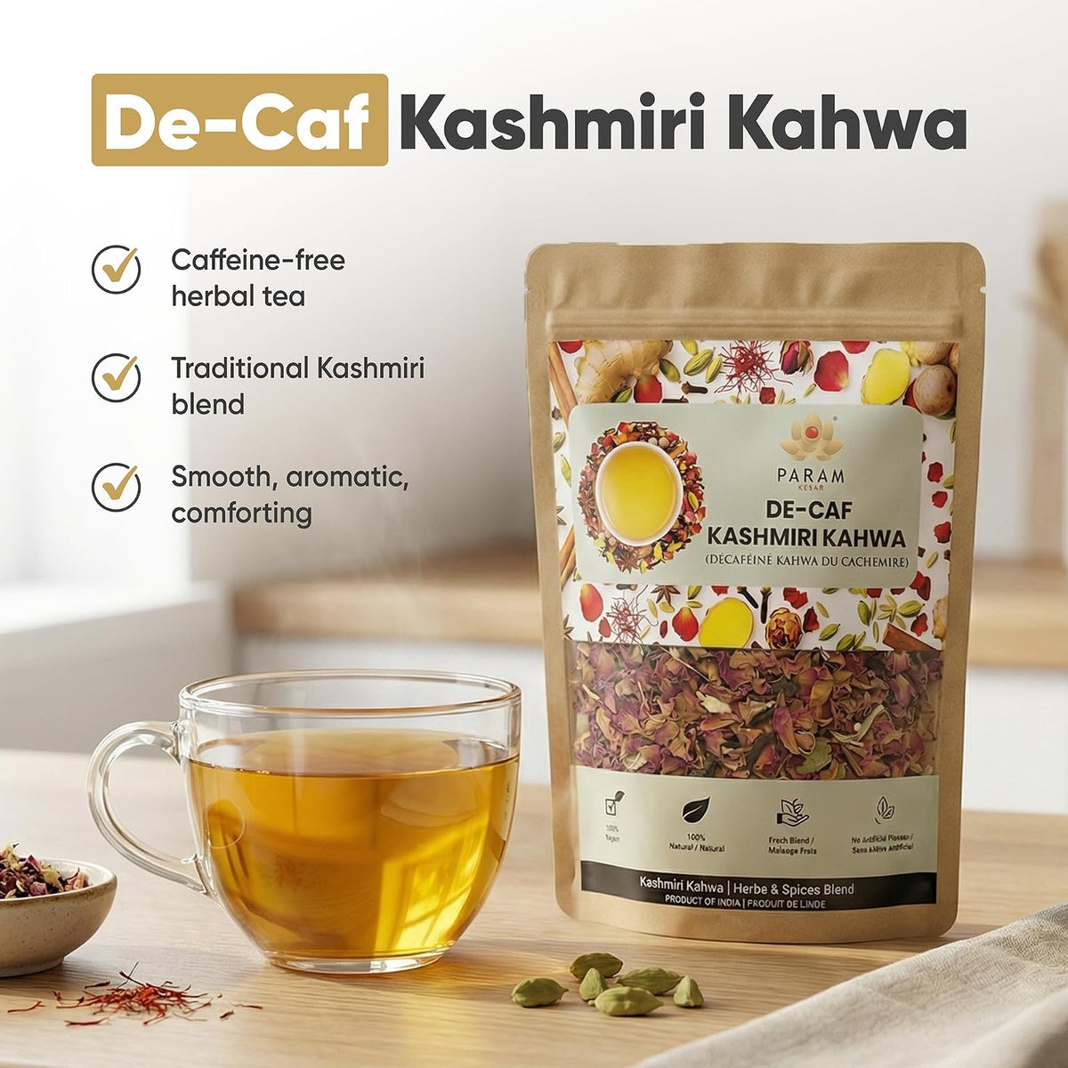 premium organic herbal tea selection