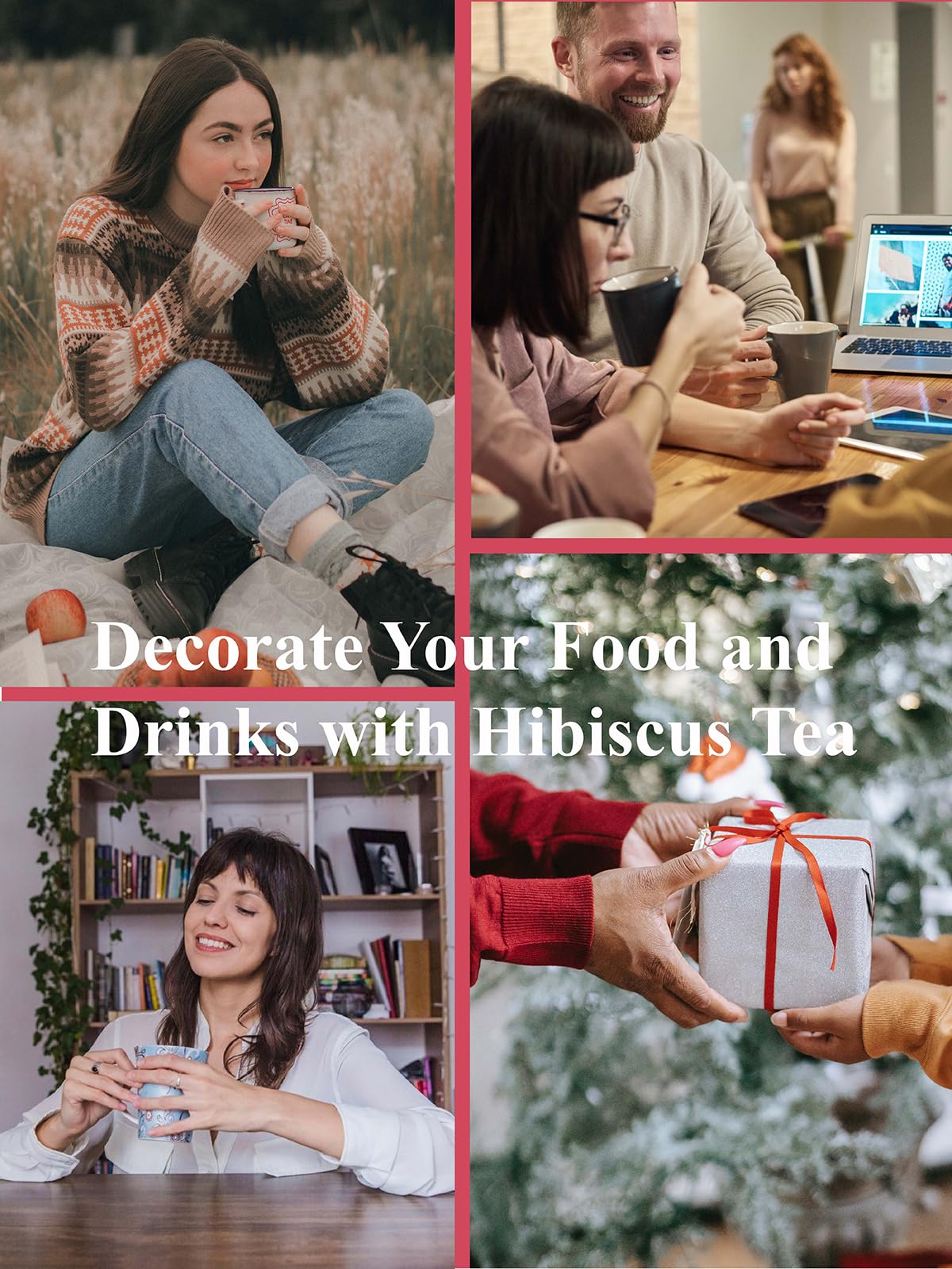 premium organic hibiscus tea bags