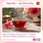 premium organic hibiscus tea blend