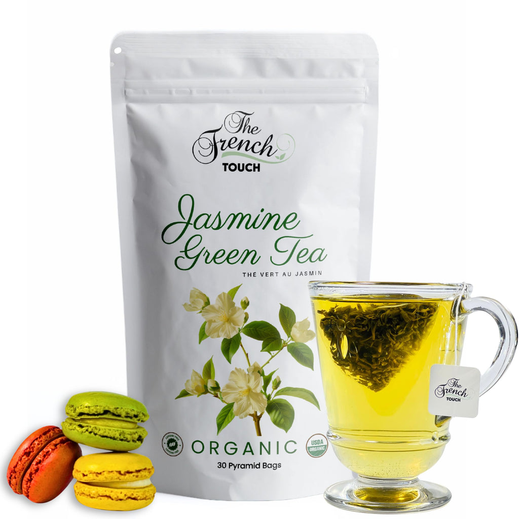 premium organic jasmine green tea