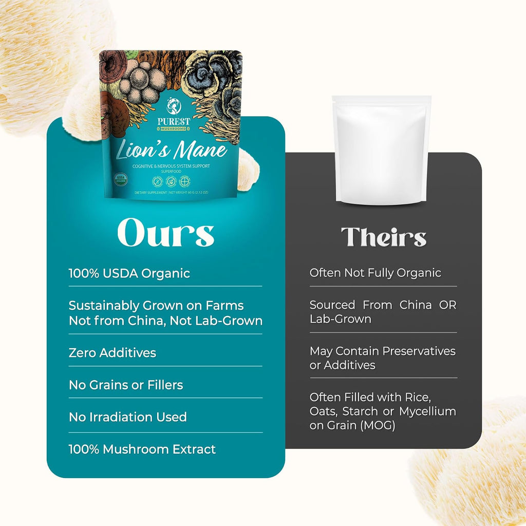 premium organic lion's mane extract
