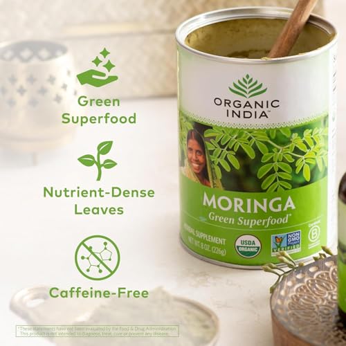 premium organic moringa powder supplement
