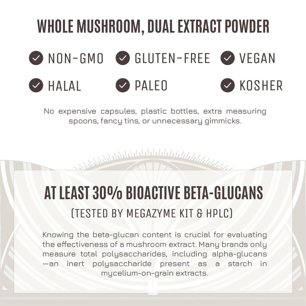premium organic mushroom powder