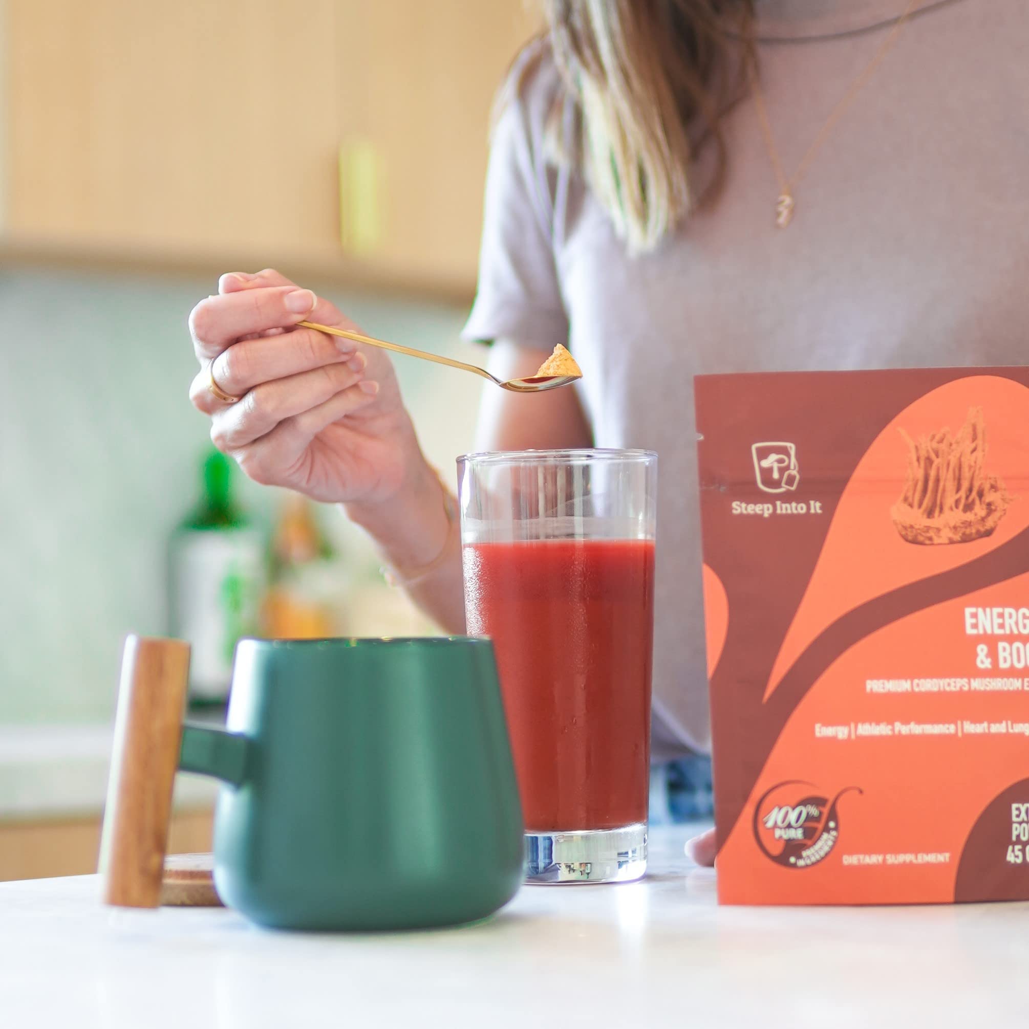 premium organic mushrooms for energy