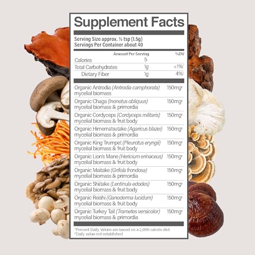 premium organic mushrooms for nutrition