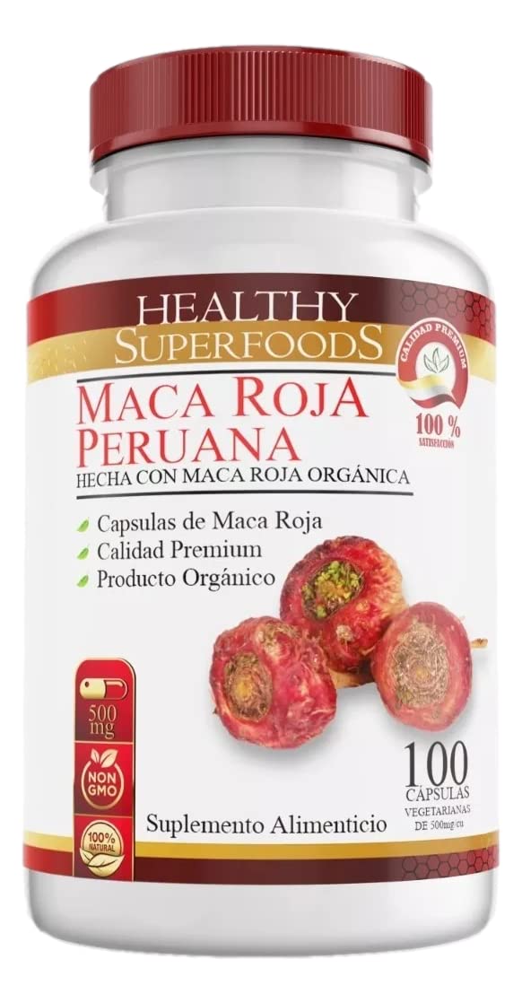 premium organic red maca capsules