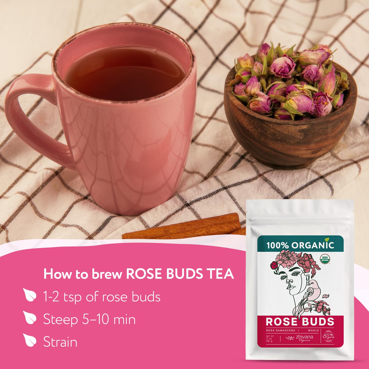 premium organic rose petals