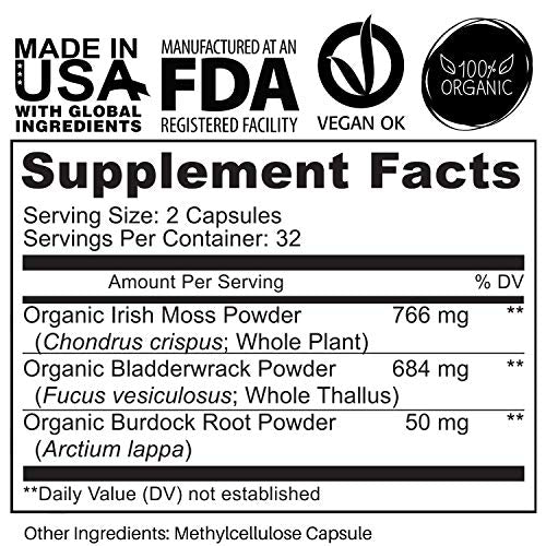 premium organic sea moss complex