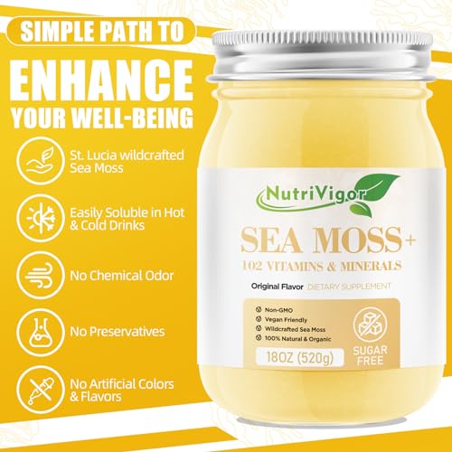 premium organic sea moss product