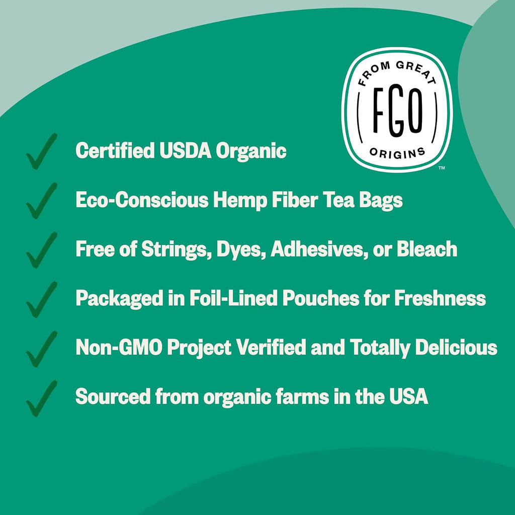 premium organic spearmint leaf infusion