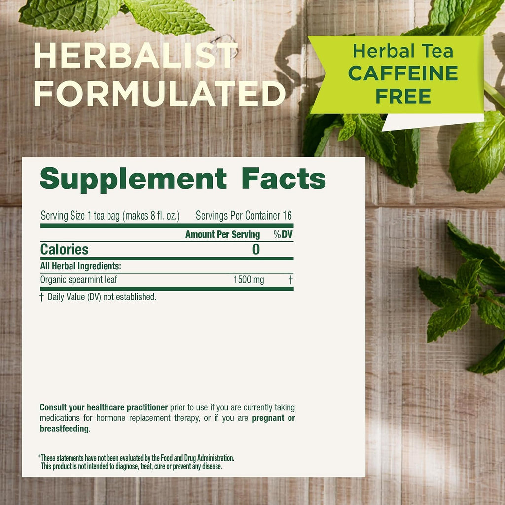 premium organic spearmint tea blend