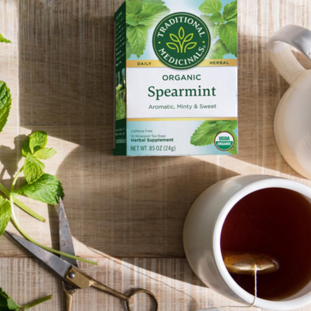 premium organic spearmint tea blend