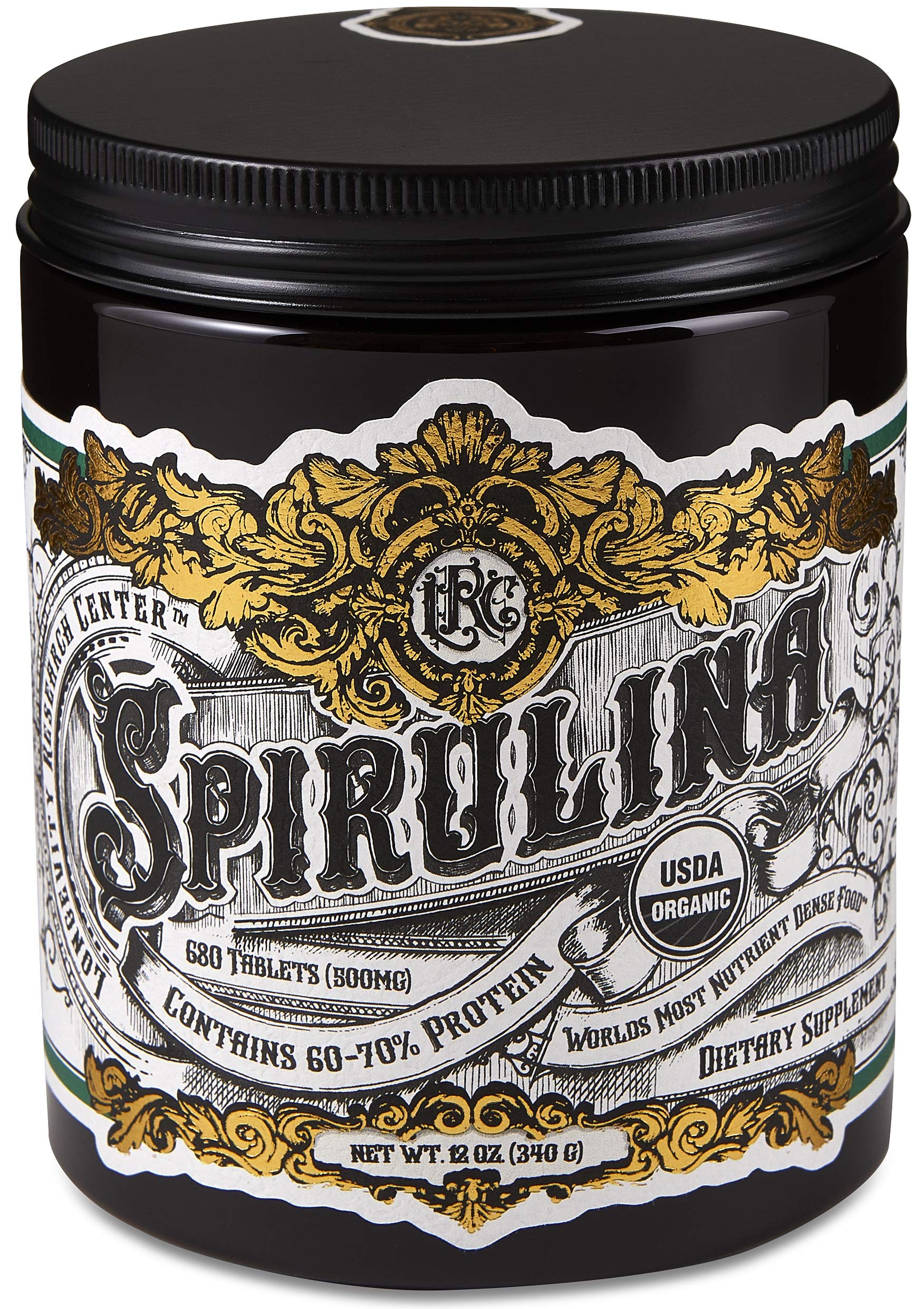 premium organic spirulina tablets