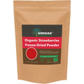 premium organic strawberry powder supplement