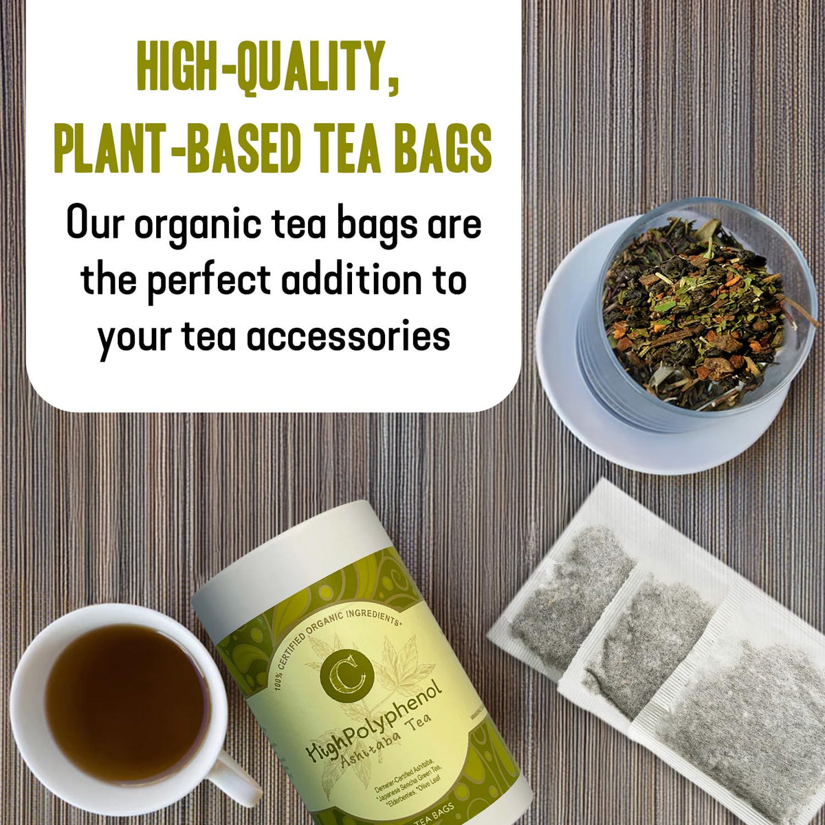 premium organic tea bags