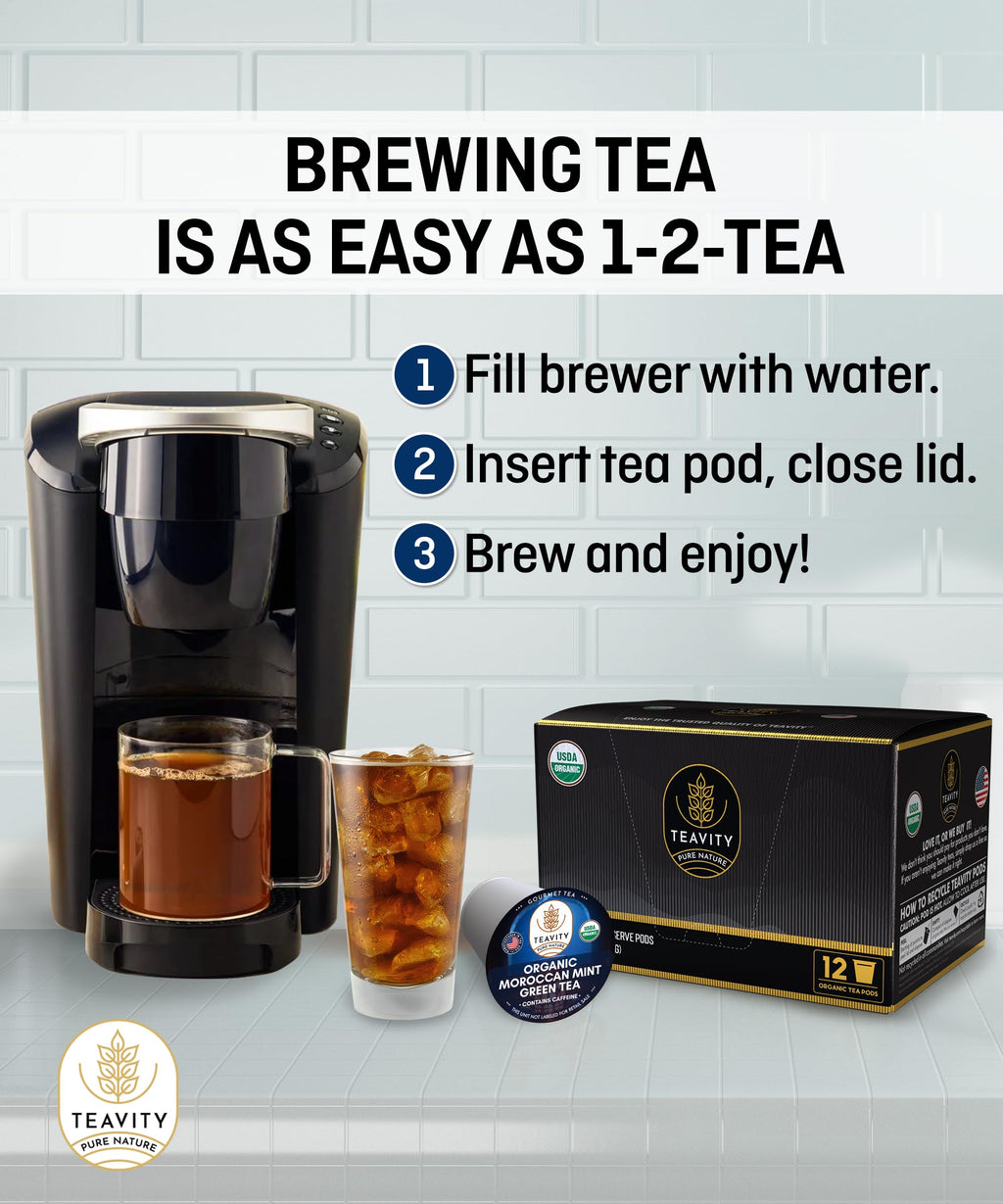 premium organic tea pods