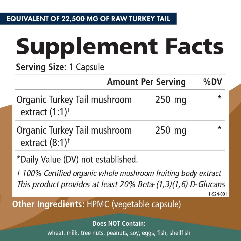 premium organic turkey tail formula