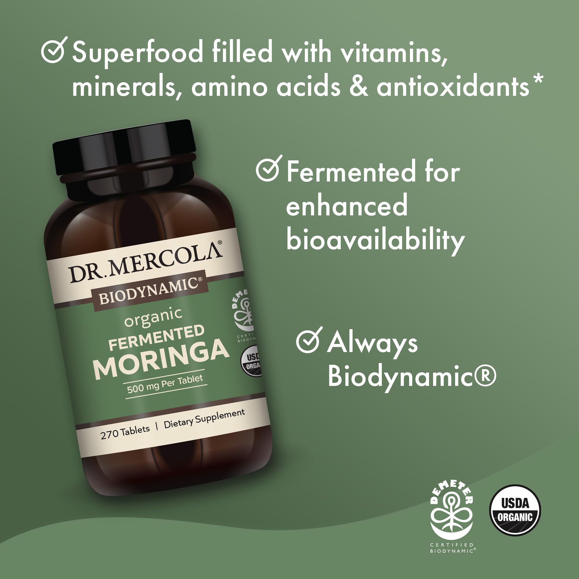 premium organic vitamin and mineral blend