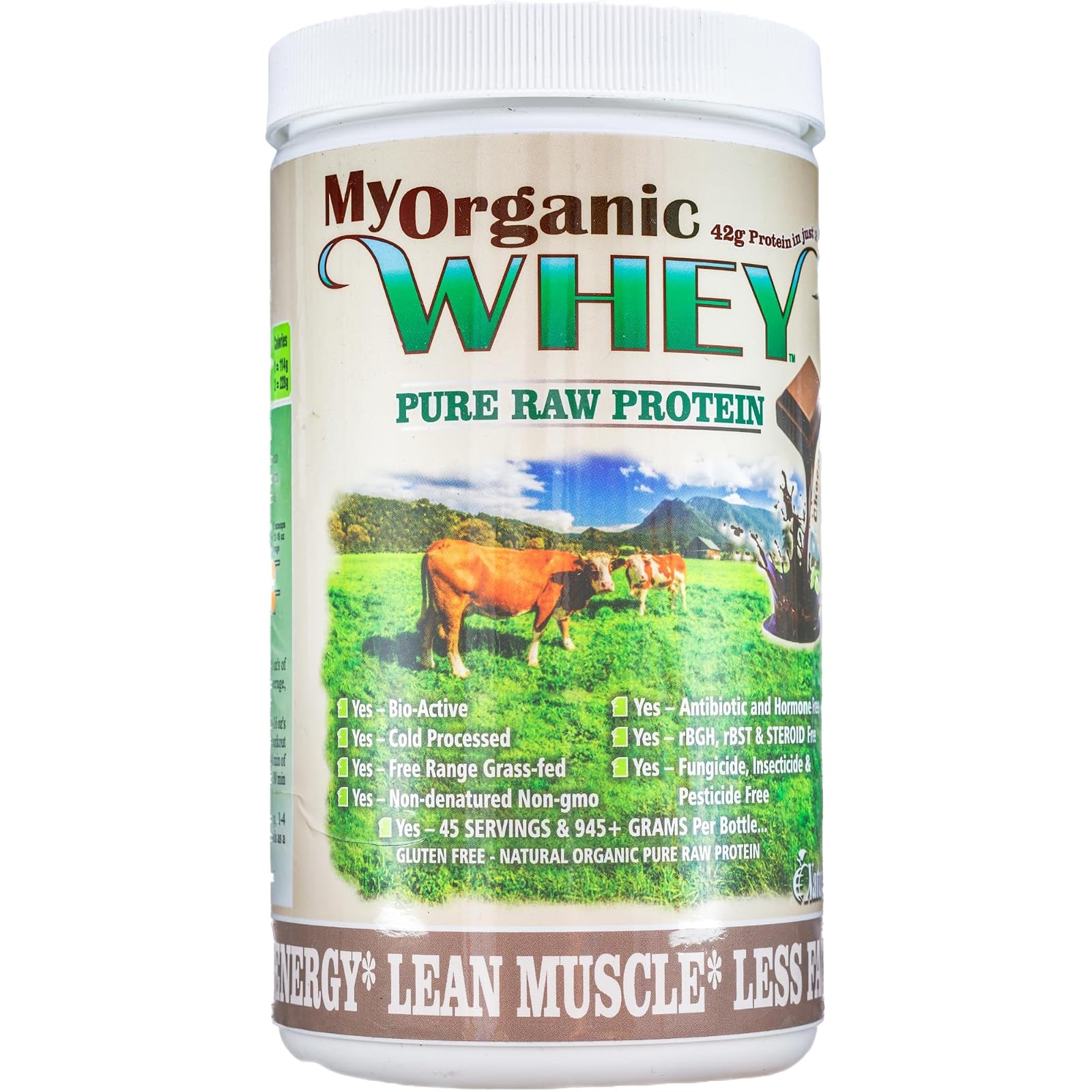 premium organic whey protein blend