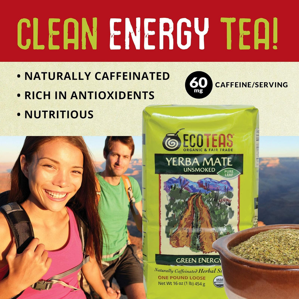 premium organic yerba mate blend