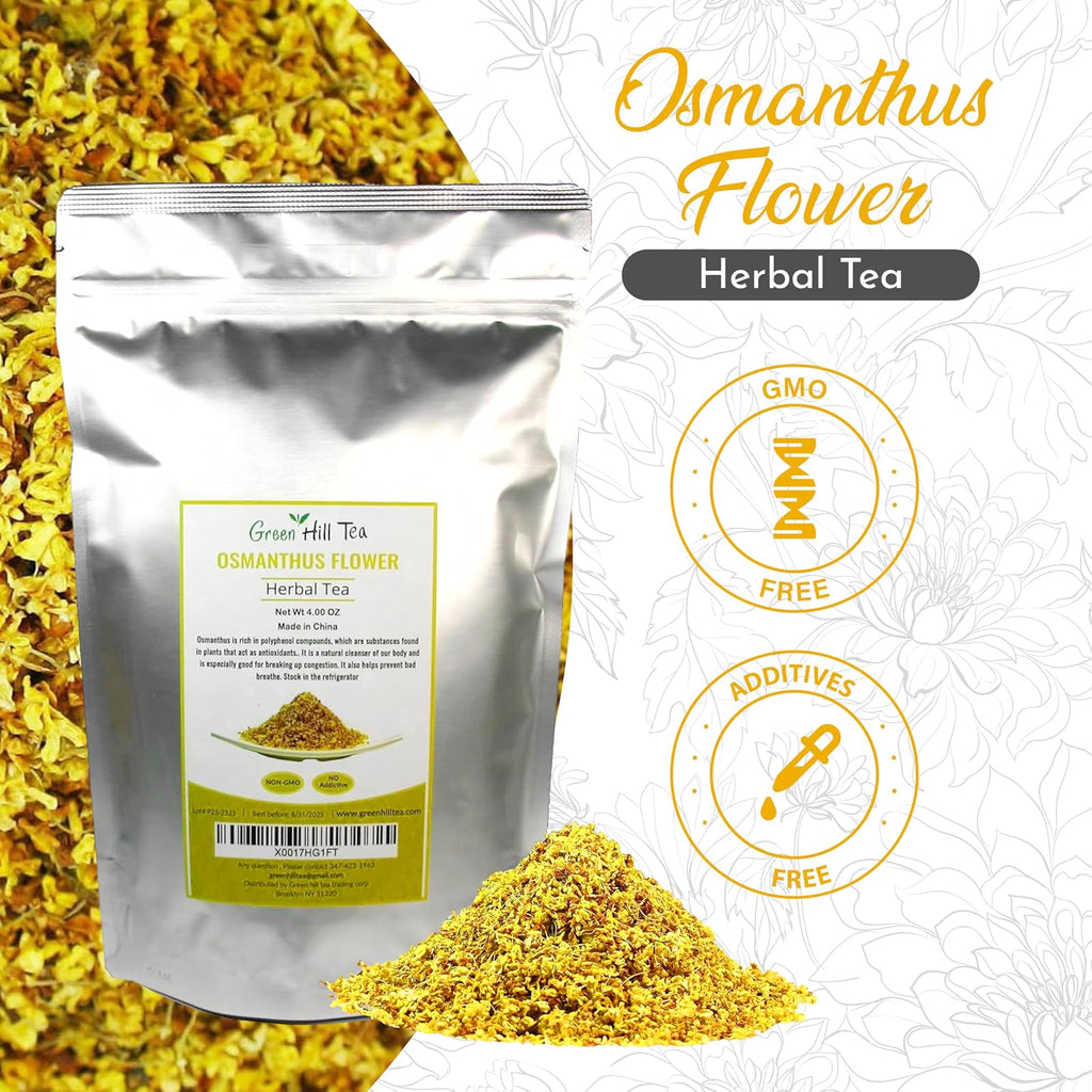premium osmanthus flower tea blend