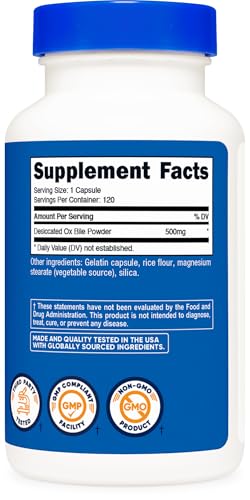 premium ox bile for digestive health