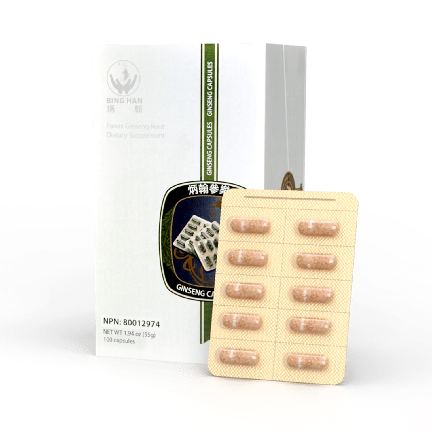 premium panax ginseng capsules