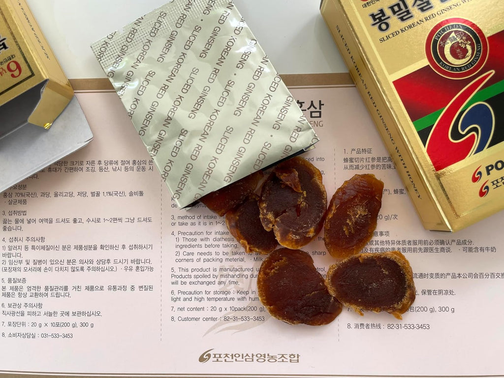 Premium panax ginseng herbal supplement