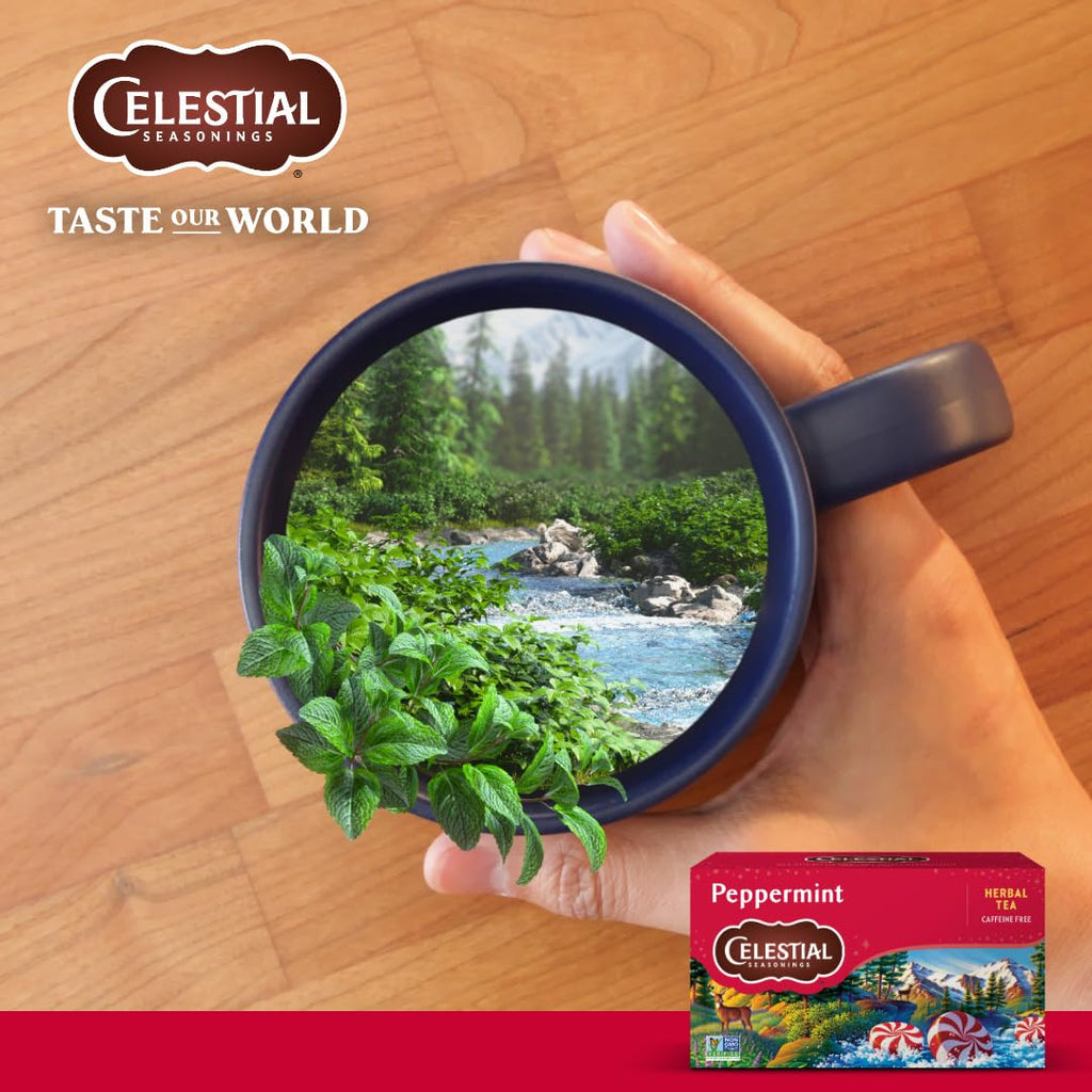 premium peppermint herbal tea for wellness