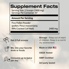 premium pine pollen for vitality