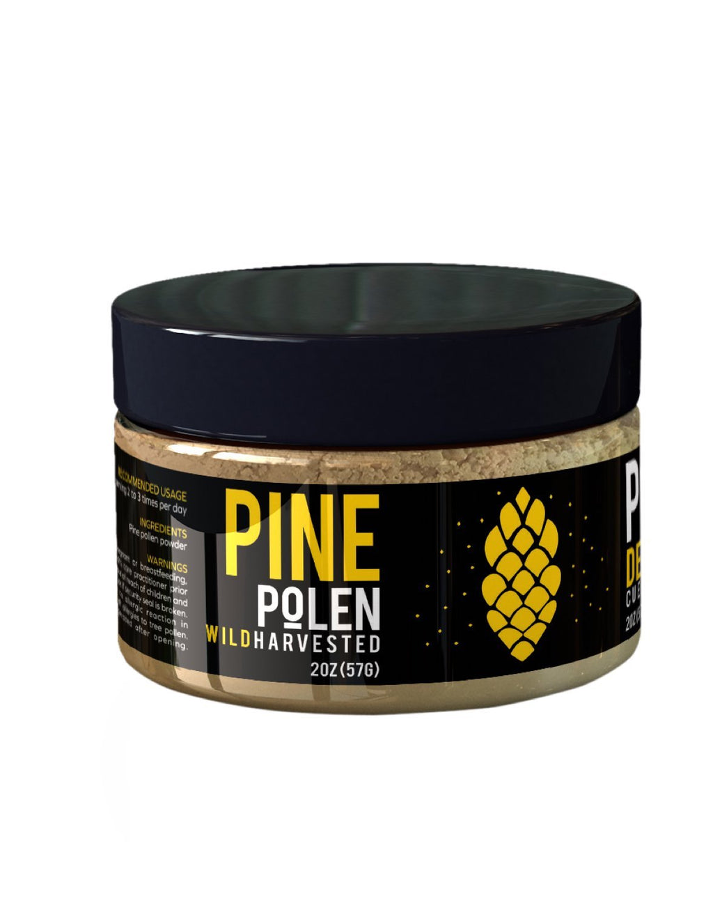 premium pine pollen powder supplement