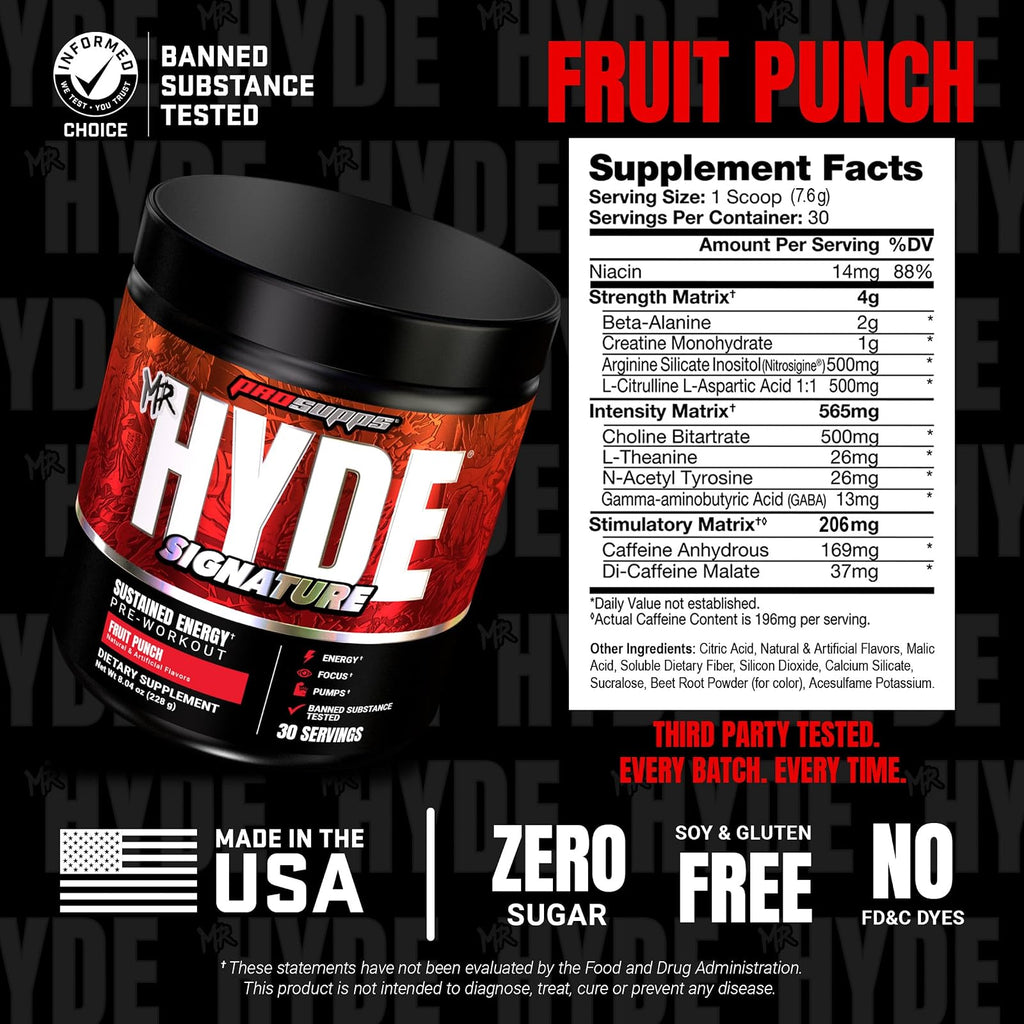 premium pre-workout powder for athletes