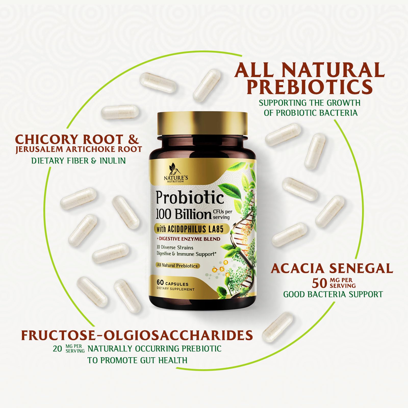 premium probiotics for overall wellness