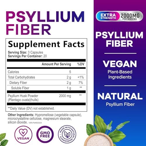 premium psyllium for colon health