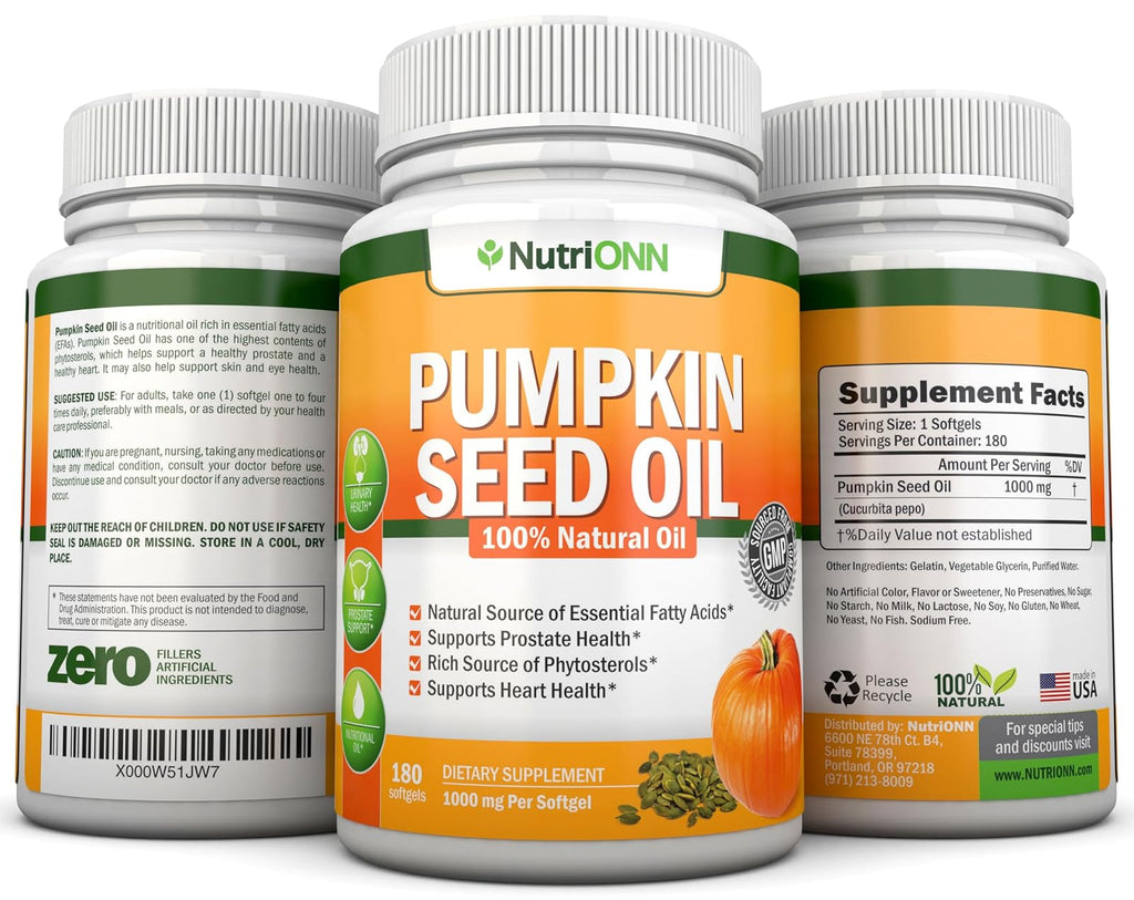 premium pumpkin seed oil capsules