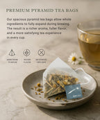 premium pyramid tea bags experience