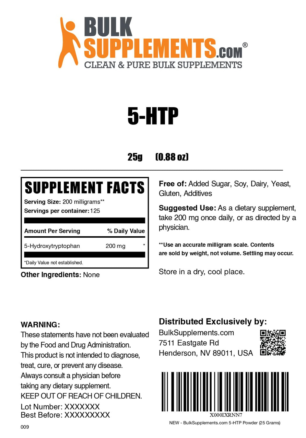 Premium quality 5-HTP for relaxation