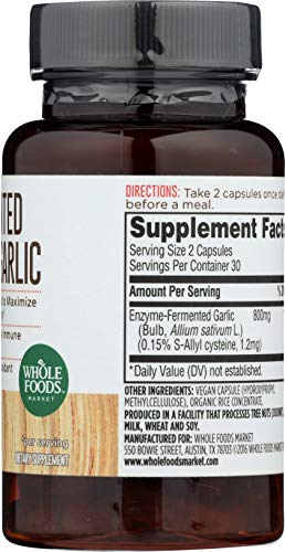 premium quality aged garlic supplement