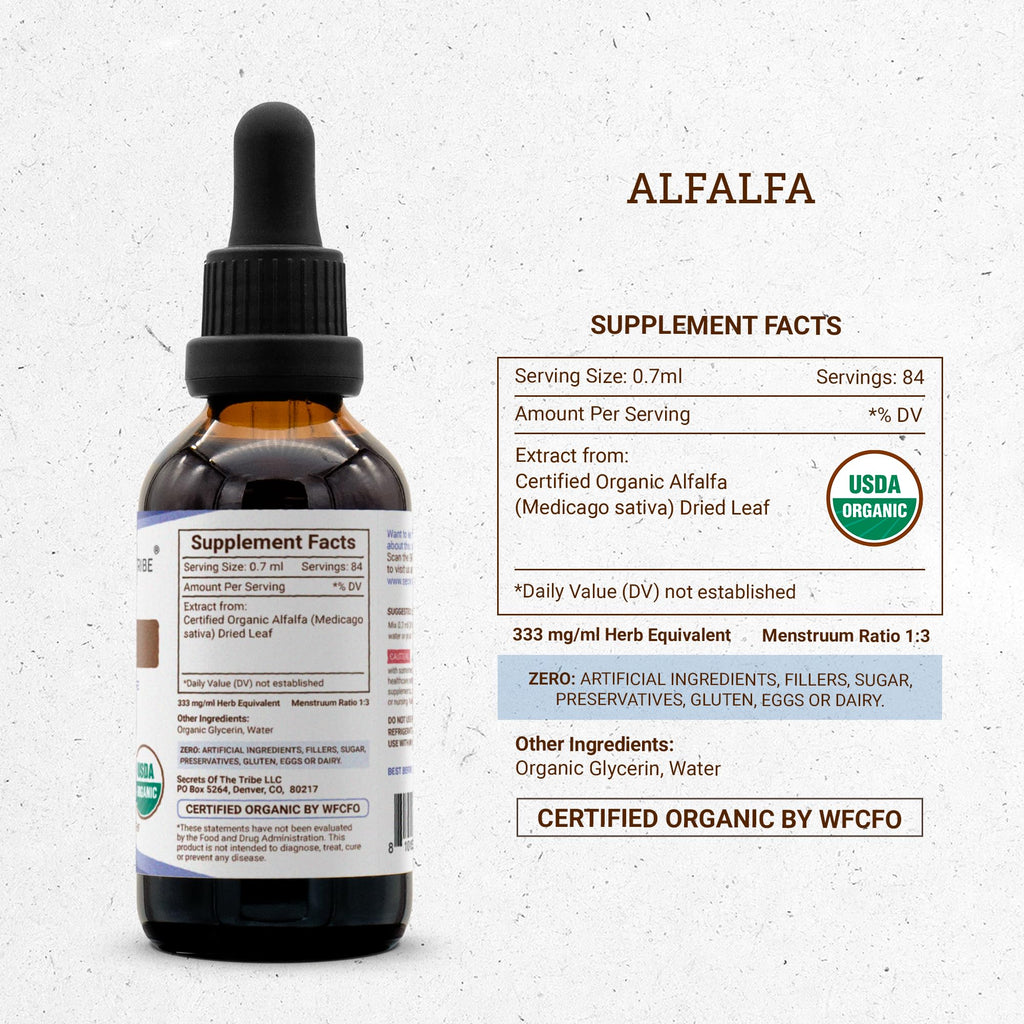 premium quality alfalfa herbal remedy
